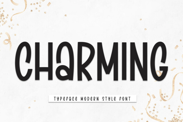 Charming Display Typeface - Download Free Font