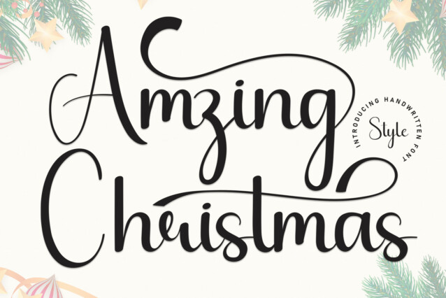 Amazing Christmas Script Font - Download Free Font