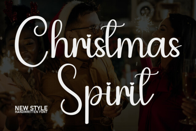 Christmas Spirit Script Font - Download Free Font
