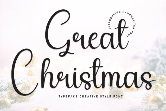 Great Christmas Script Font - Download Free Font