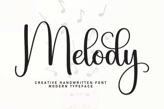 Melody Script Typeface - Download Free Font