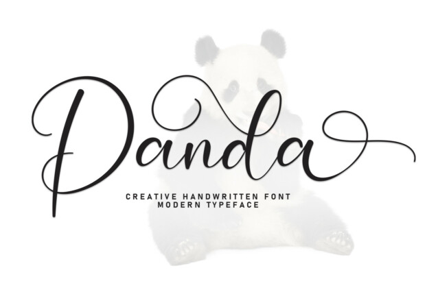 Panda Script Typeface - Download Free Font