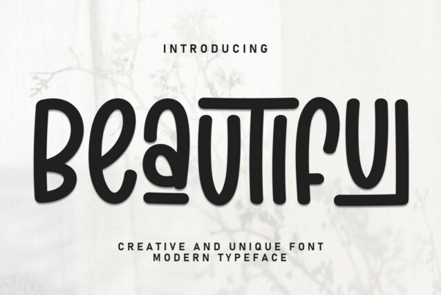 Beautiful Display Font - Download Free Font