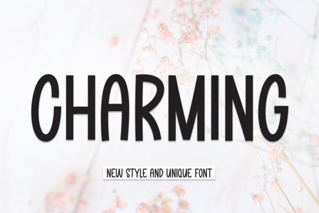 Charming Display Font - Download Free Font