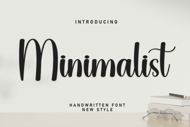 Minimalist Script Typeface - Download Free Font