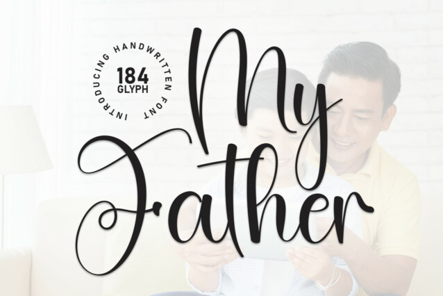 My Father Script Font - Download Free Font