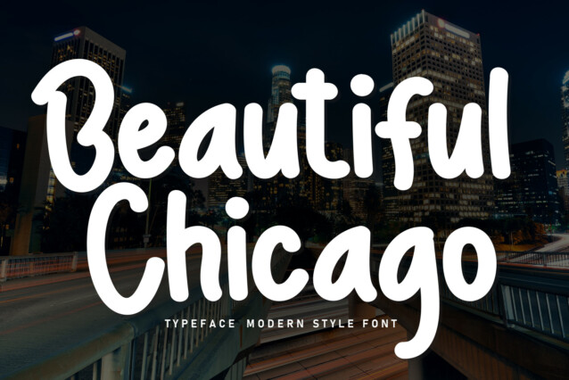 Beautiful Chicago Display Font - Download Free Font