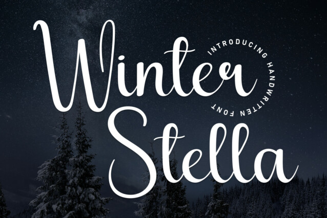 Winter Stella Script Font - Download Free Font