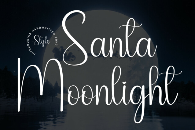 Santa Moonlight Script Font - Download Free Font