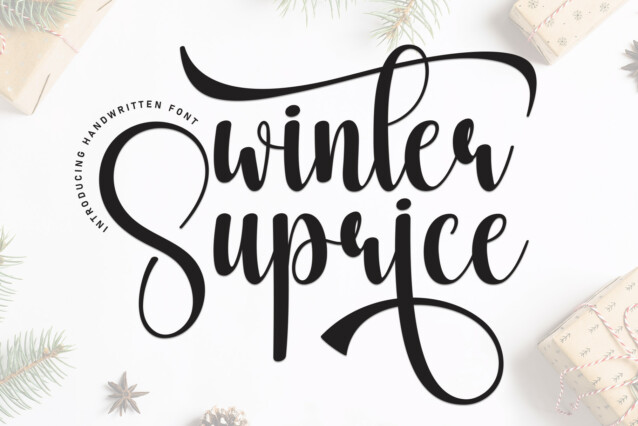 Winter Suprise Script Font - Download Free Font