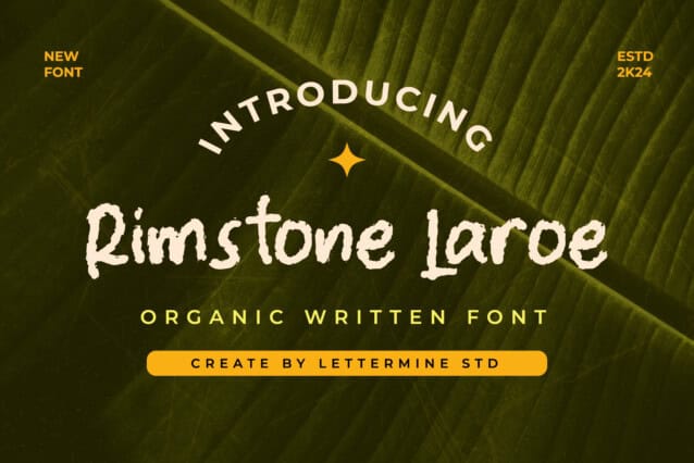Rimstone Laroe Font - Download Free Font