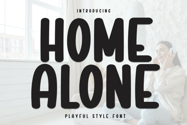 Home Alone Display Font - Download Free Font