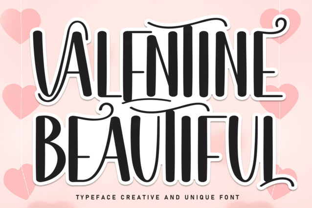 Valentine Beautiful Display Font - Download Free Font