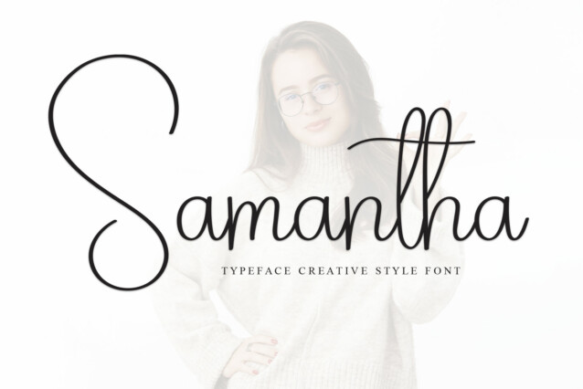 Samantha Script Font - Download Free Font