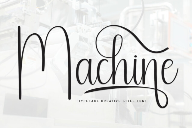 Machine Script Font - Download Free Font