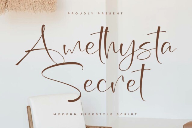 Amethysta Secret Font - Download Free Font