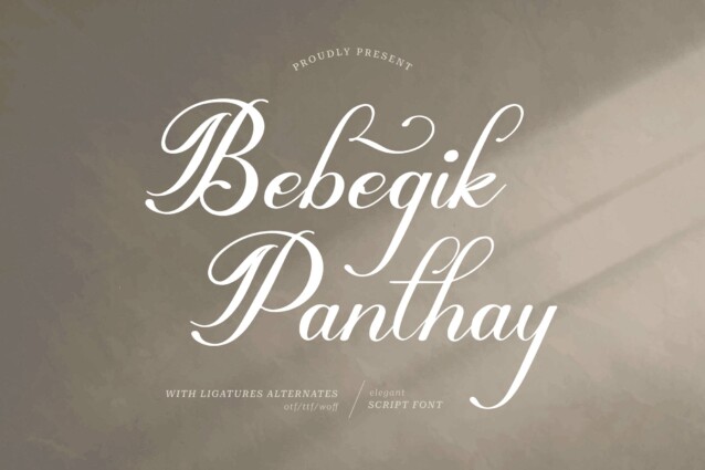 Bebegik Panthay Font - Download Free Font