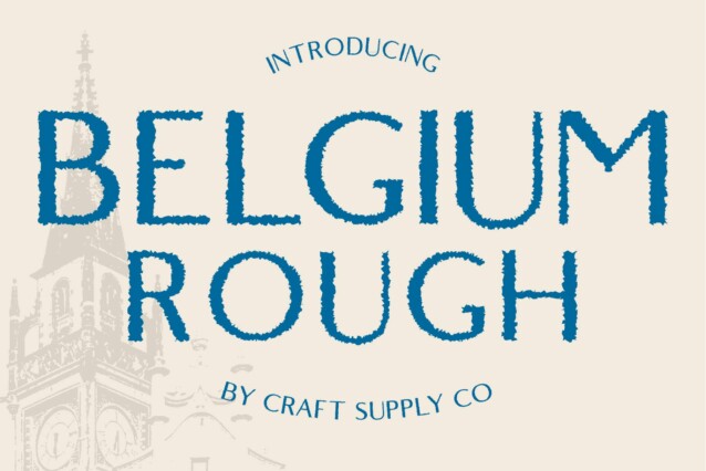 Belgium Rough Font - Download Free Font