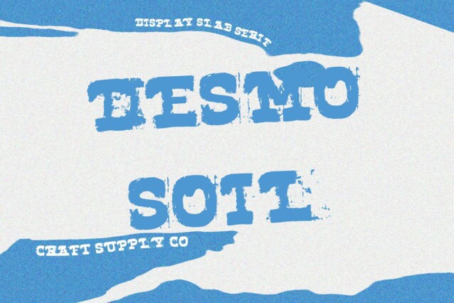 Desmo Soil Font - Befonts