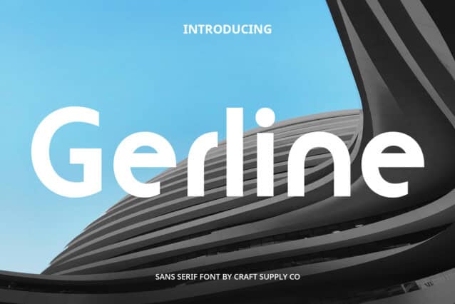 Gerline Font - Download Free Font
