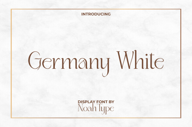 Germany White Font - Download Free Font