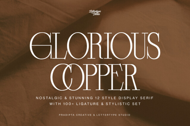 Glorious Copper Font - Download Free Font