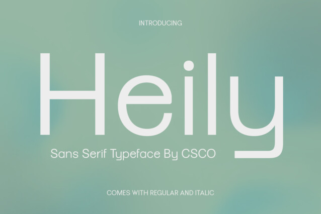 Heily Font - Download Free Font