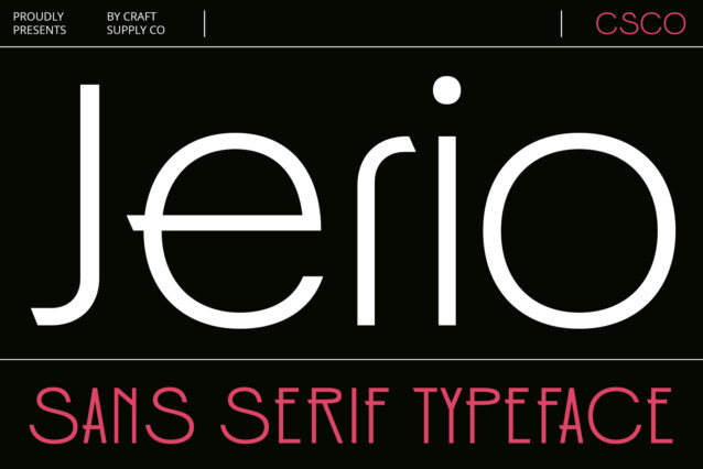 Jerio Font - Download Free Font