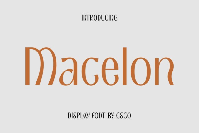 Macelon Font - Download Free Font
