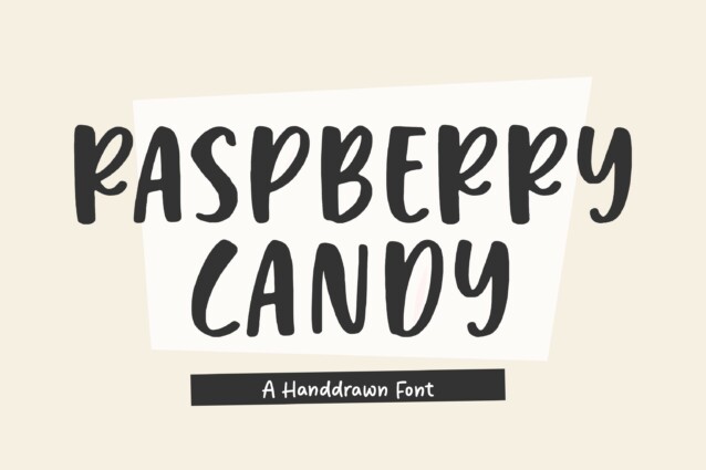 Raspberry Candy Font - Download Free Font