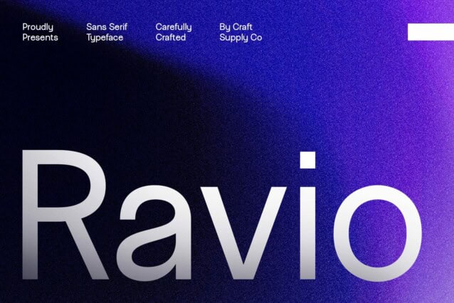 Ravio Font - Download Free Font