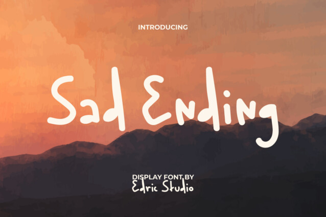 Sad Ending Font - Download Free Font