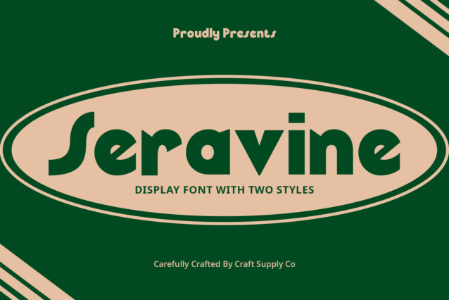 Seravine Font - Download Free Font