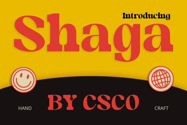 Shaga Font - Befonts