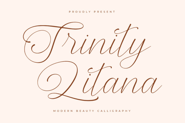 Trinity Litana Font - Download Free Font