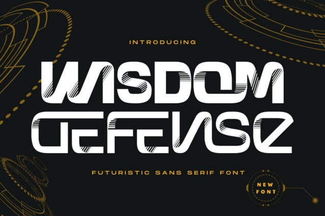 Wisdom Defense Font - Download Free Font