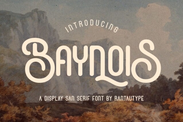 Baynois Font - Download Free Font