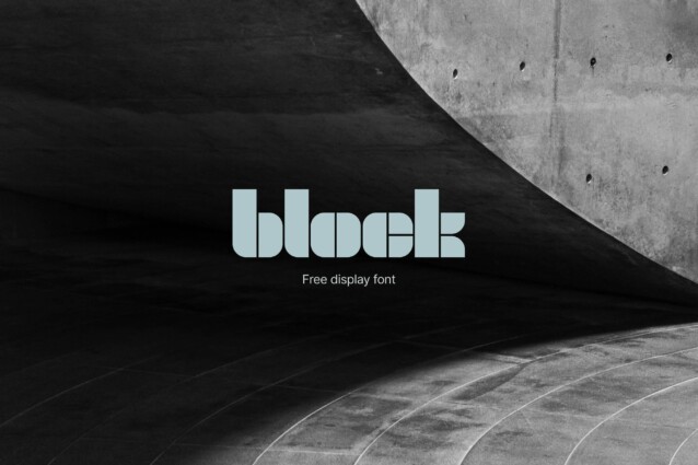 Block Display Font - Download Free Font