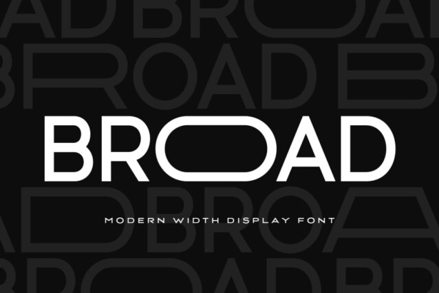 Broad Font - Befonts
