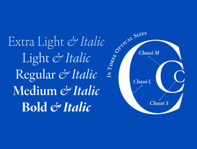 Chassi Font Family - Befonts