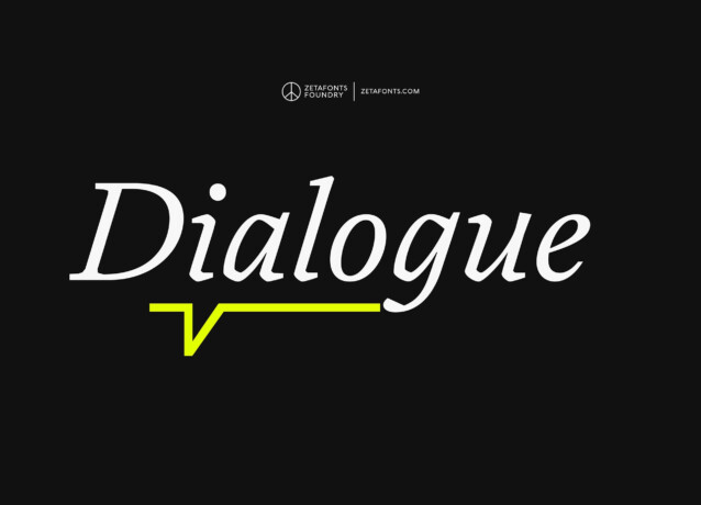 Dialogue Font Family - Download Free Font