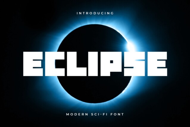 Eclipse Display Font - Download Free Font