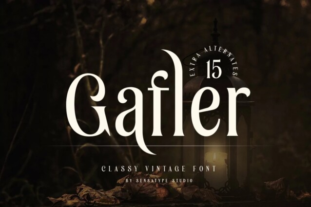 Gafler Font - Download Free Font