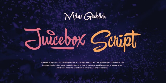 Juicebox Script Font - Download Free Font