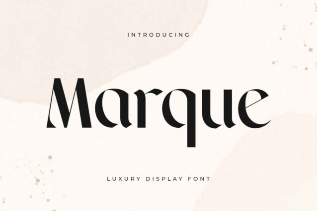 Marque Font - Download Free Font