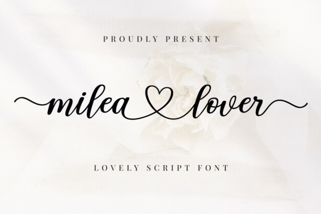 Milea lover Font - Download Free Font