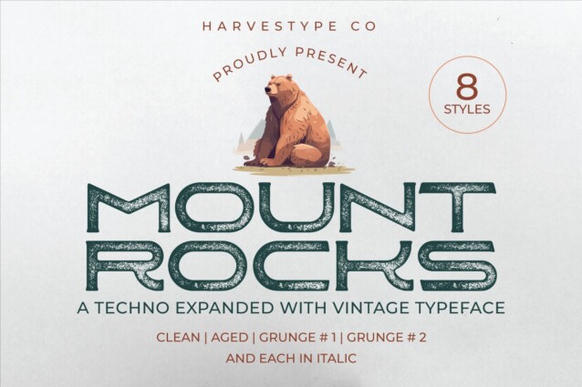 Mountrocks Font - Download Free Font