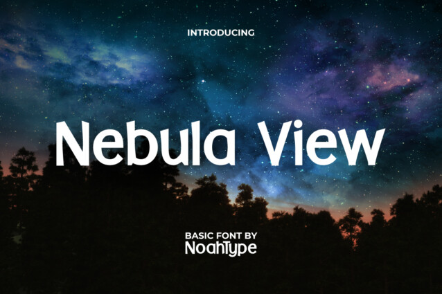 Nebula View Font - Download Free Font