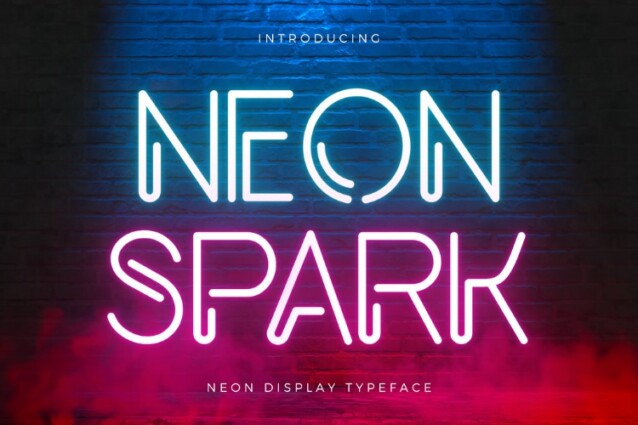 Neon Spark Font - Download Free Font