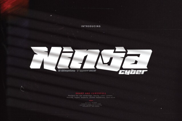 Ninja Cyber Font - Download Free Font